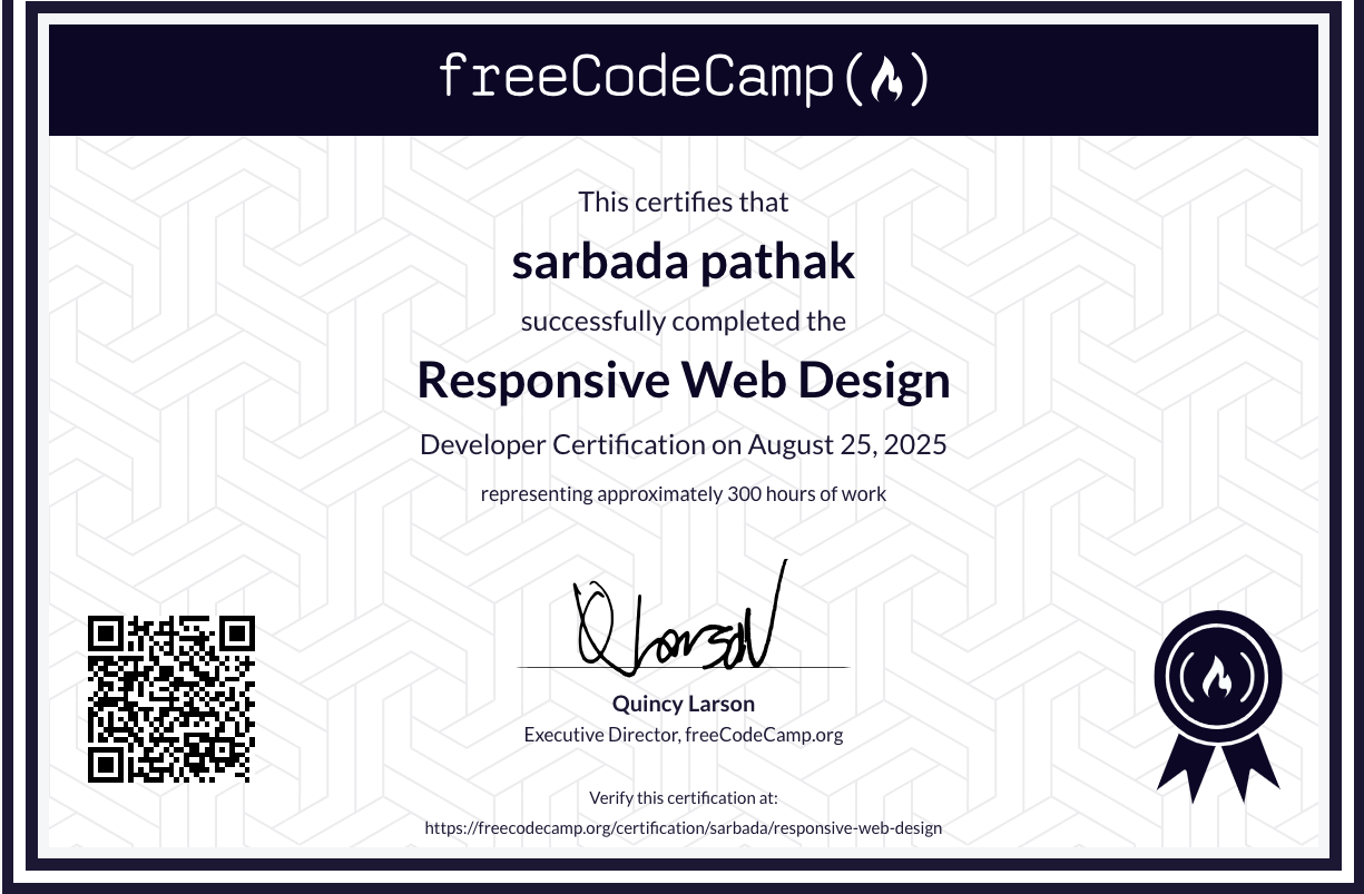 Sarbada Pathak | Portfolio